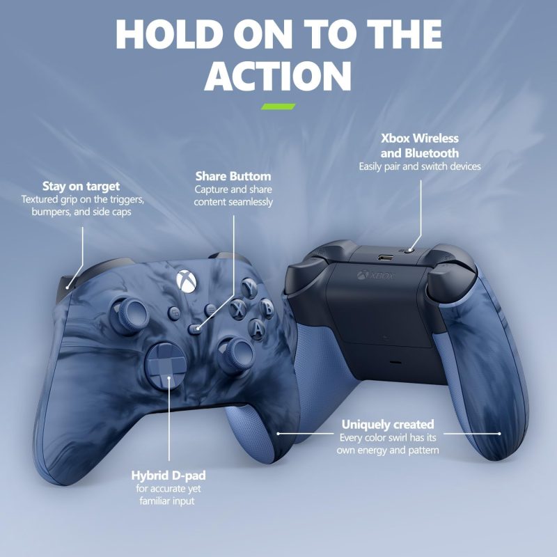 Control Inalámbrico Xbox Edición Especial Stormcloud Vapor Techbox